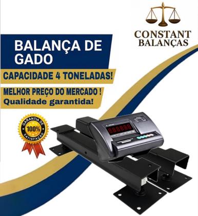 Balança Digital Barras de Pesagem Gado 4T Premium - Constant - Balanças ...