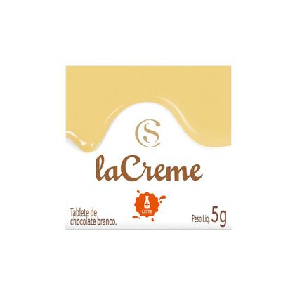Tablete laCreme Branco 5g Cacau Show - Chocolate / Barra de Chocolate ...